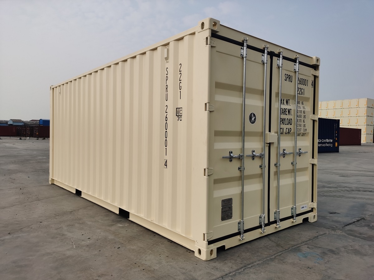 China 20ft GP DD Double Door Brand NEW Standard Shipping Container easy ...