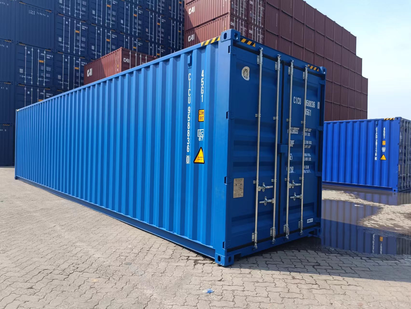 China 40 HC High Cube IICL Brand New 1 tripper Shipping Container ...