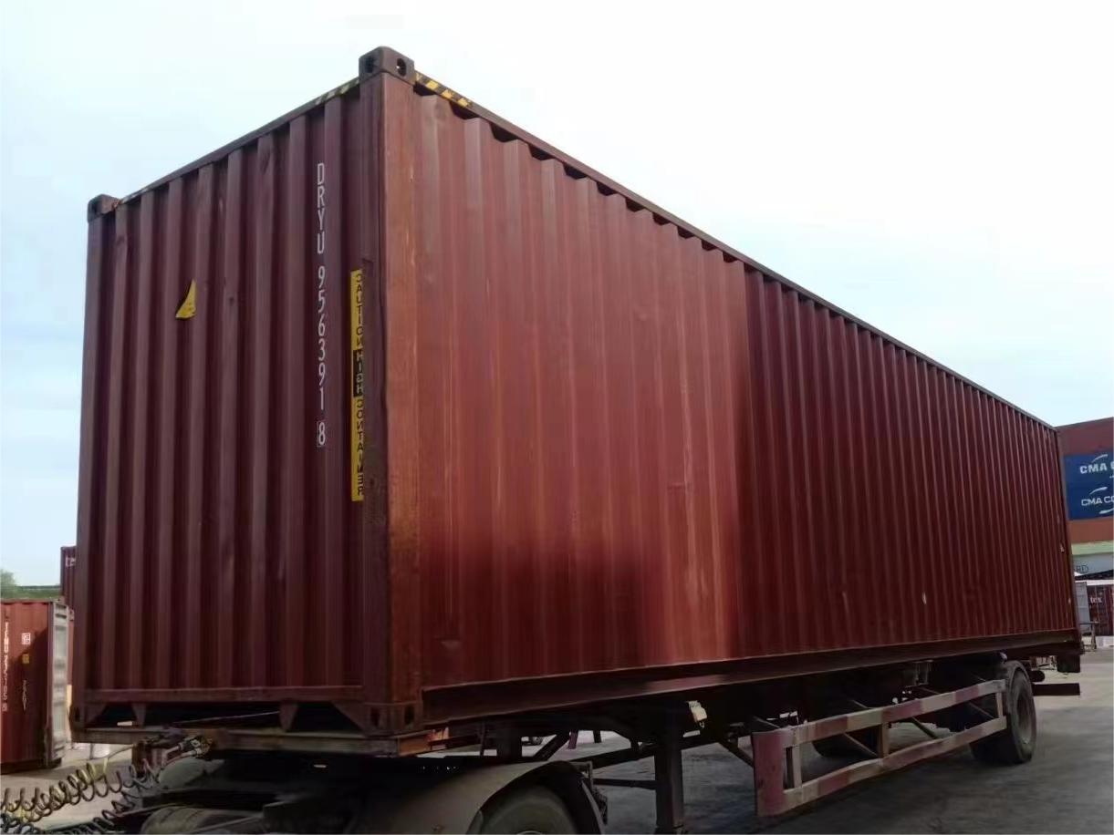 China 40HC High Cube Used Standard Shipping Container Service and ...